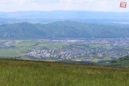 V OBRAZOCH: Bystrica z výšky Panského dielu