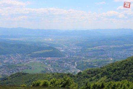 V OBRAZOCH: Bystrica z výšky Panského dielu