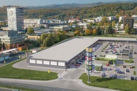 V OBRAZOCH: V Bystrici vyrastá nové nákupné centrum OC Klokan